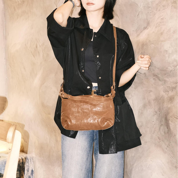 Small Hobo Bag Leather Small Hobo Crossbody Bag Hobo Small Crossbody W ...