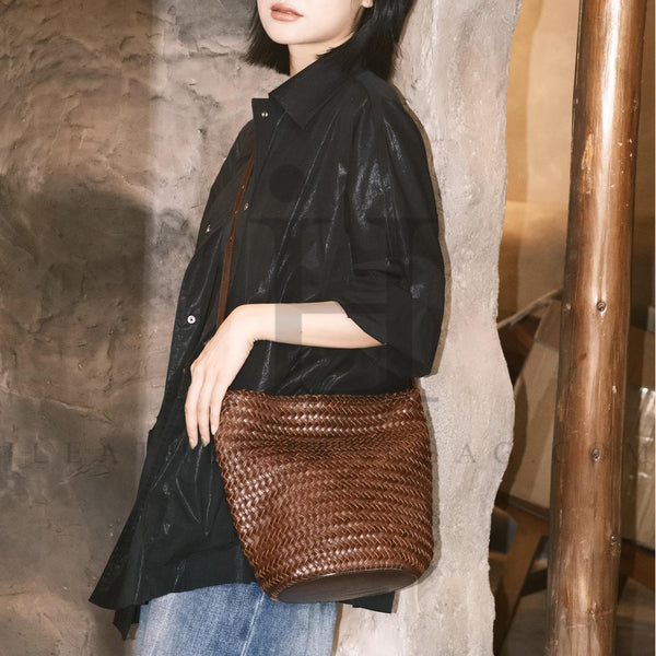 Women's Woven Leather Hobo Bag Leather Woven Hobo Bag Hobo Crossbody L ...